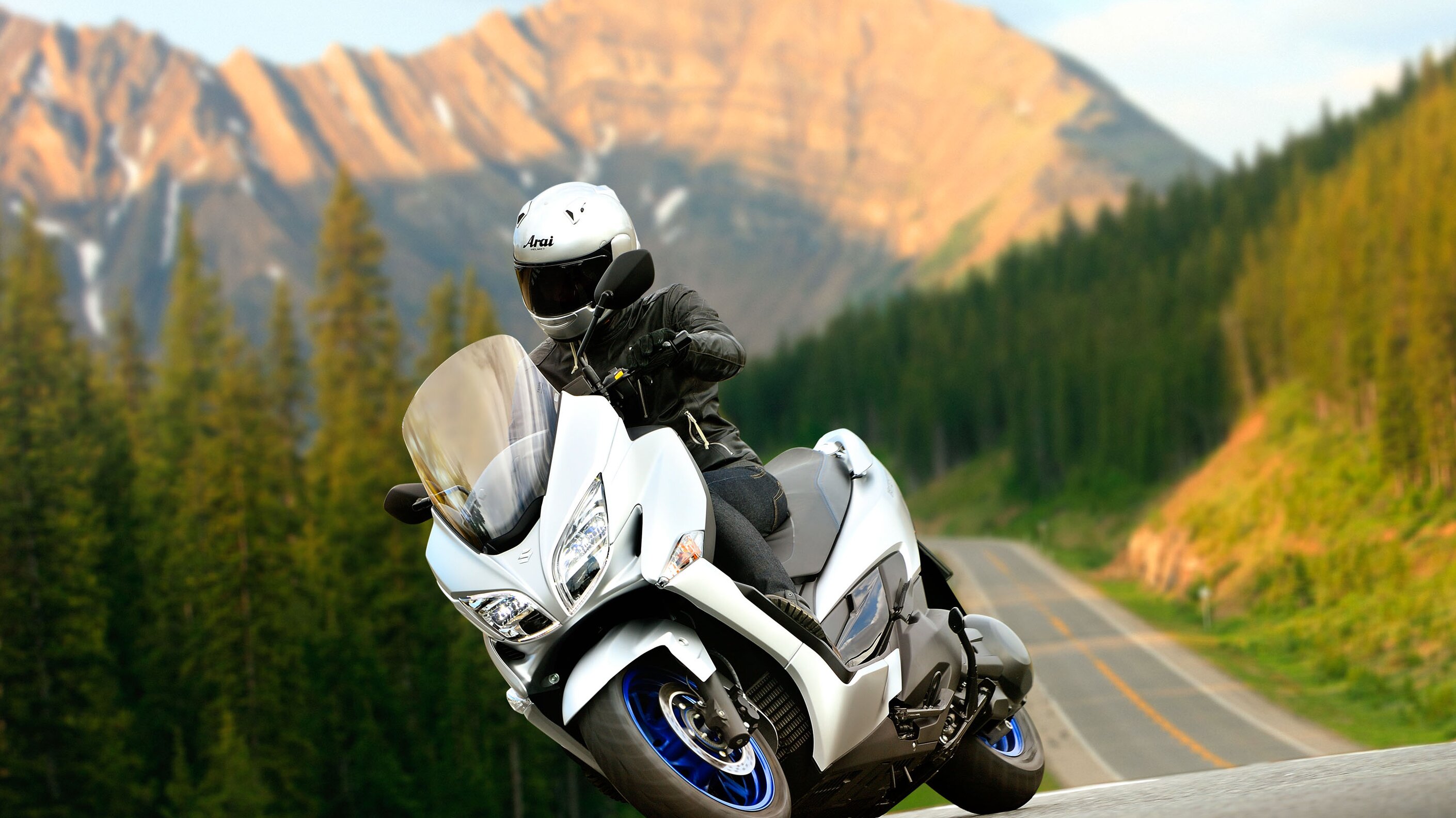Suzuki Burgman 400 Hochstgeschwindigkeit